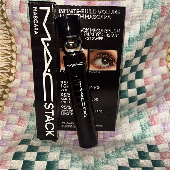 MAC Cosmetics | Makeup | Mac Cosmetics Stack Black Mascara | Poshmark